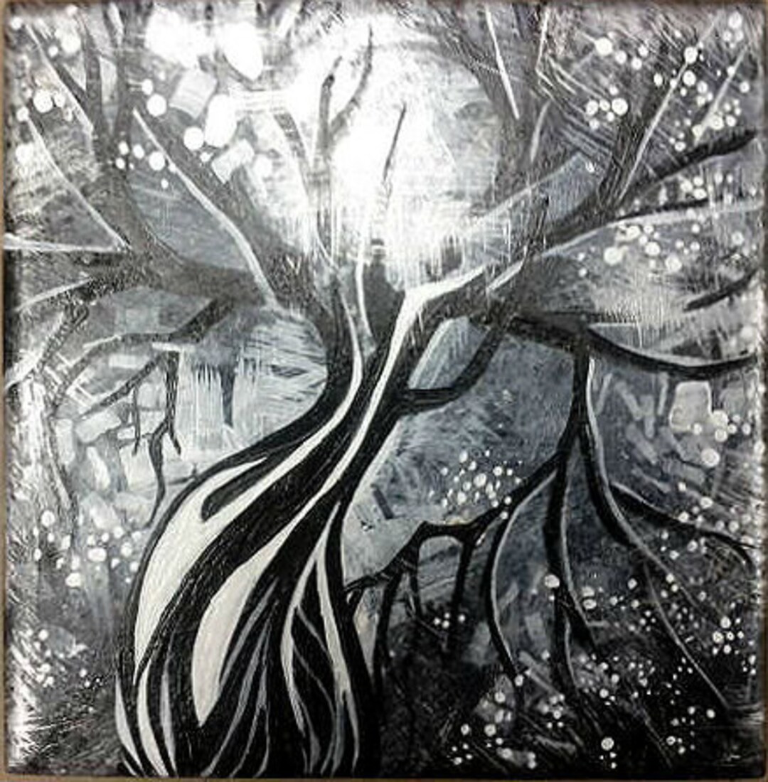 SOLD! Character - Enamels on Ceramic Tile 4"x4" - Etsy