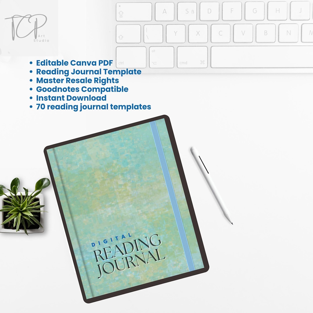 Digital Book Review - Reading Journal Template – Goodnotes Book Tracker ...