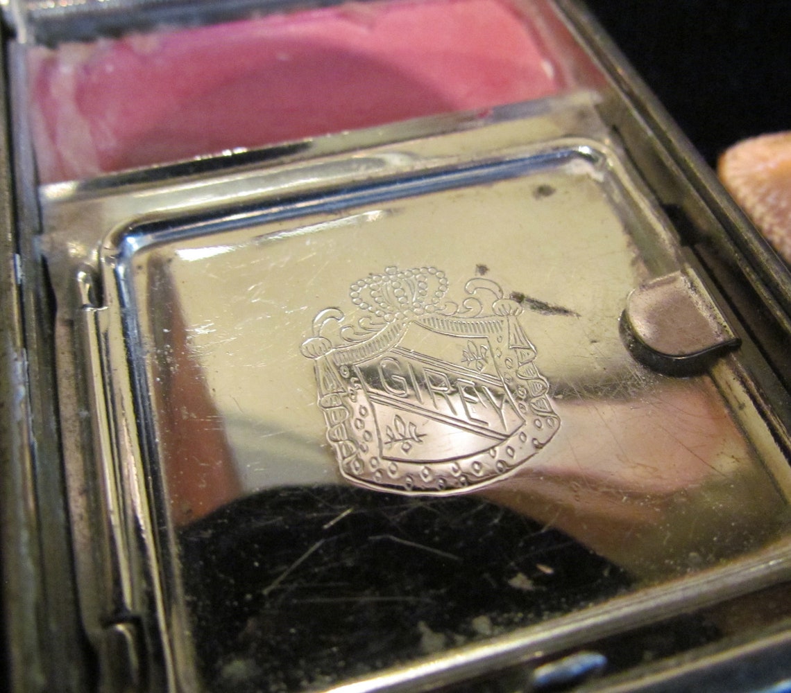 1930s Powder Compact Victorian Style Rouge Compact Mirror - Etsy