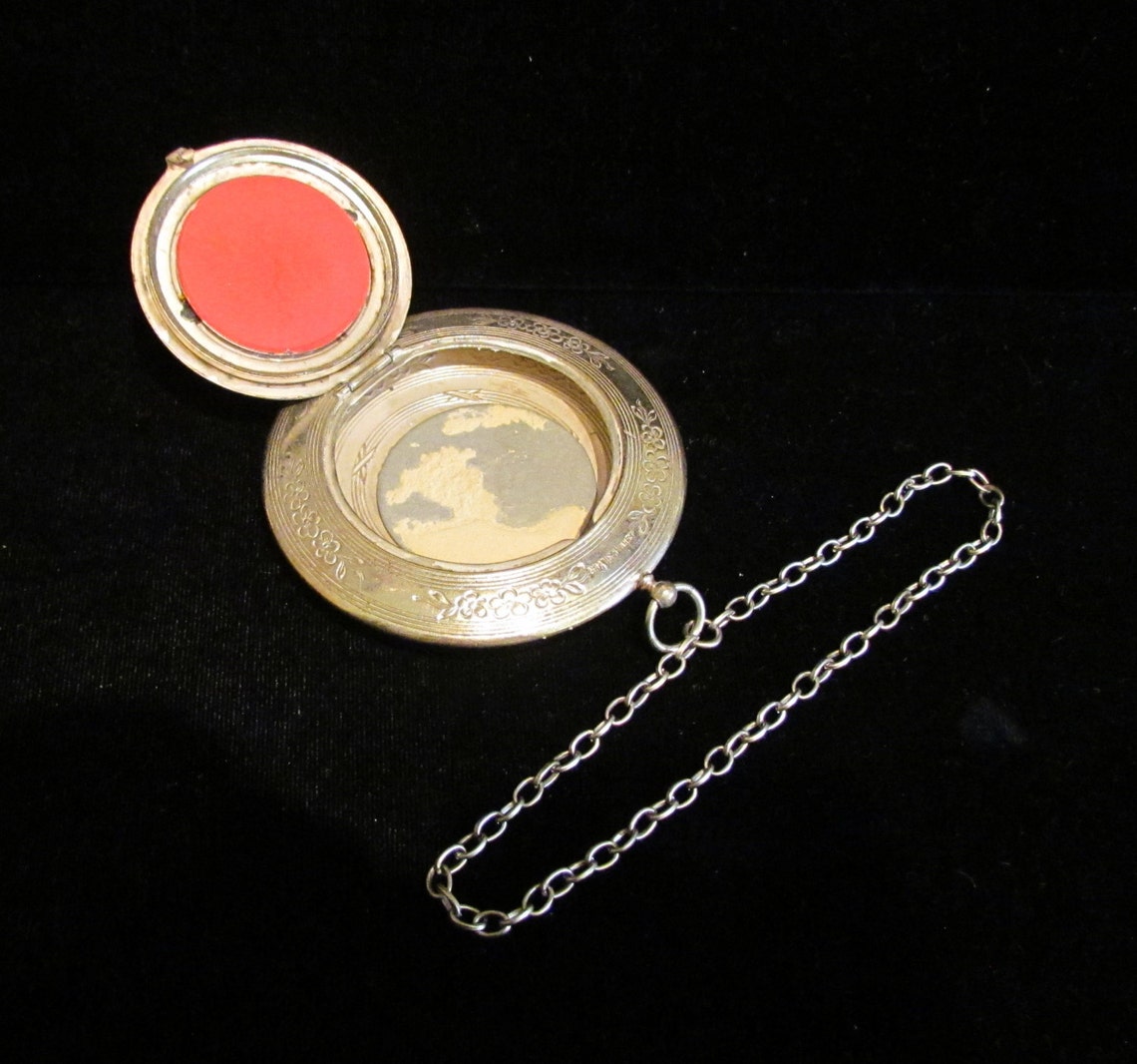 Antique Victorian Compact Early 1900s Dance Compact Powder and - Etsy