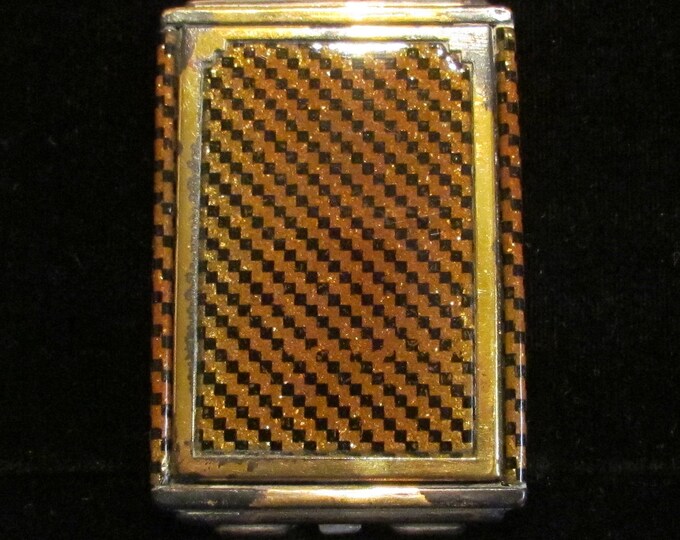 Vintage 1920s Compact Girey Compact Powder Compact Rouge Compact Mirror ...