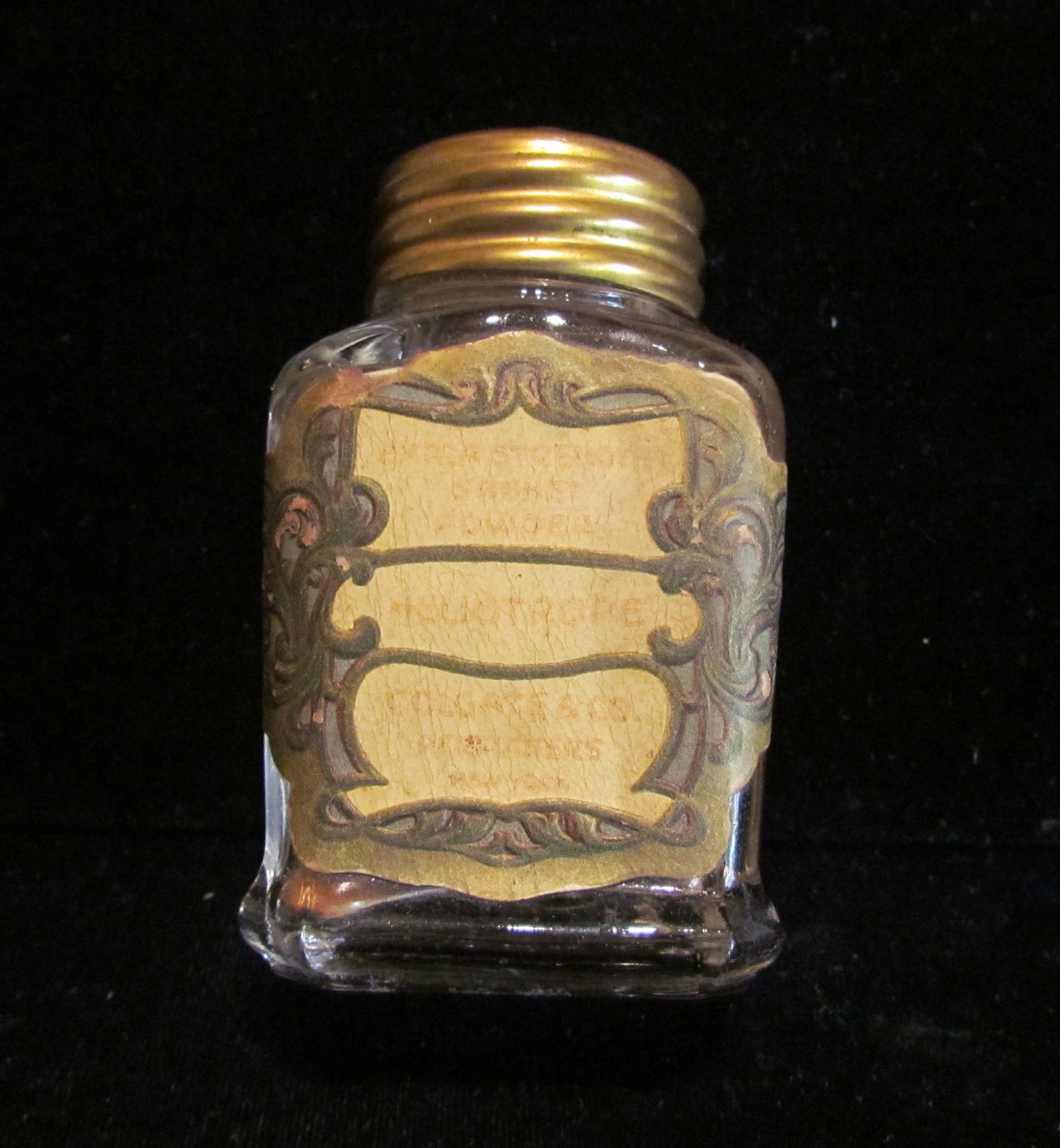 1900s Colgate Sachet Bottle With Sachet Vintage Art Deco - Etsy