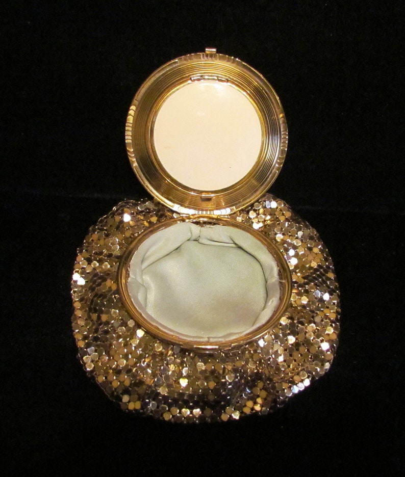 1930s Gold Mesh Compact Purse Evans Powder Compact Rouge - Etsy