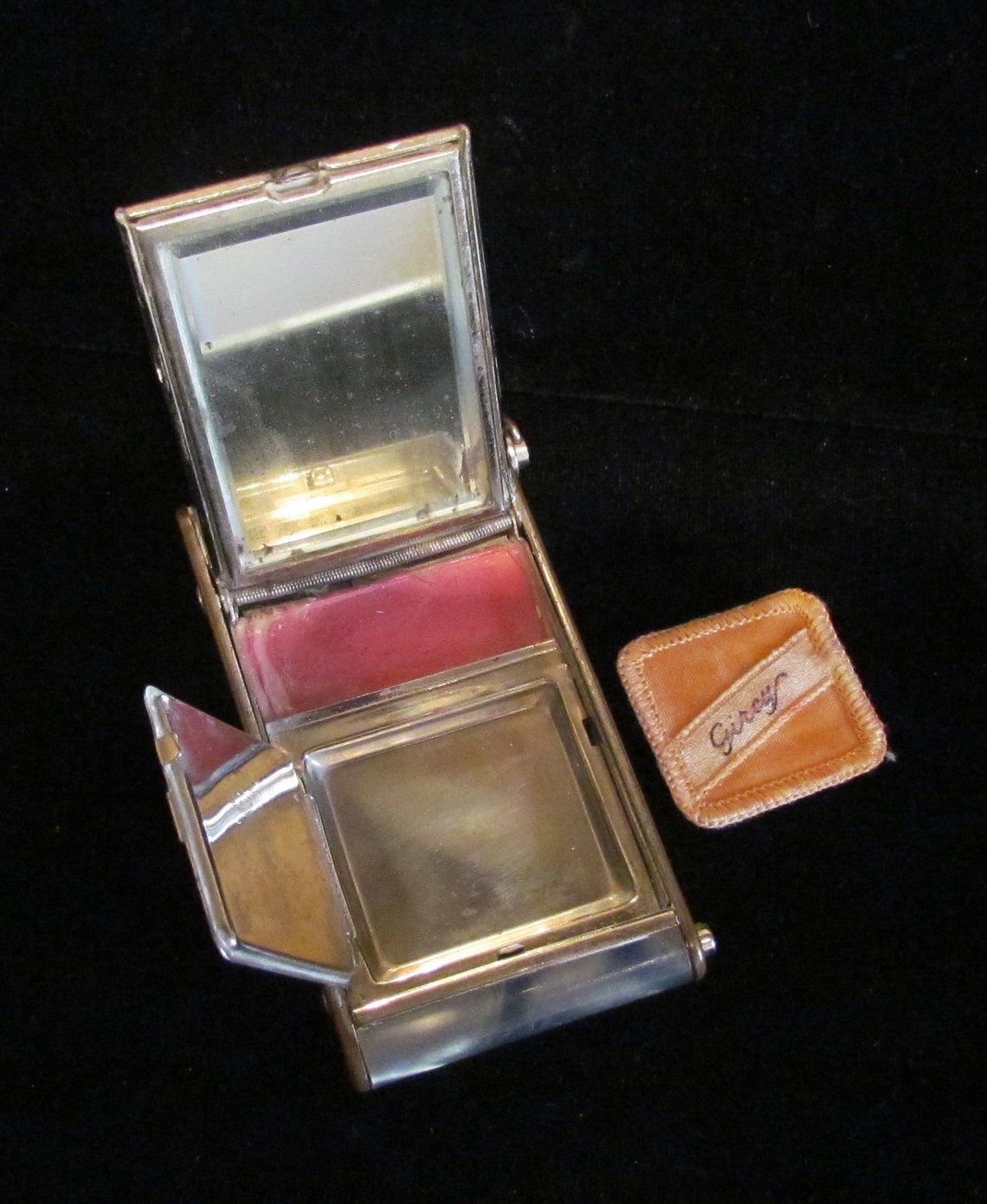 1930s Powder Compact Victorian Style Rouge Compact Mirror - Etsy