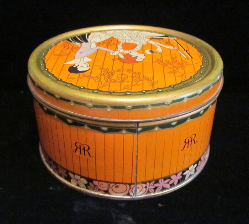 Vintage 1920s Richard Hudnut Three Flowers Dusting Powder Tin - Etsy