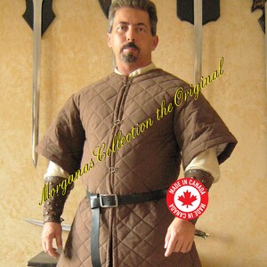 Gambeson Diamond Style Padded Armor Jacket Chainmail Knight - Etsy