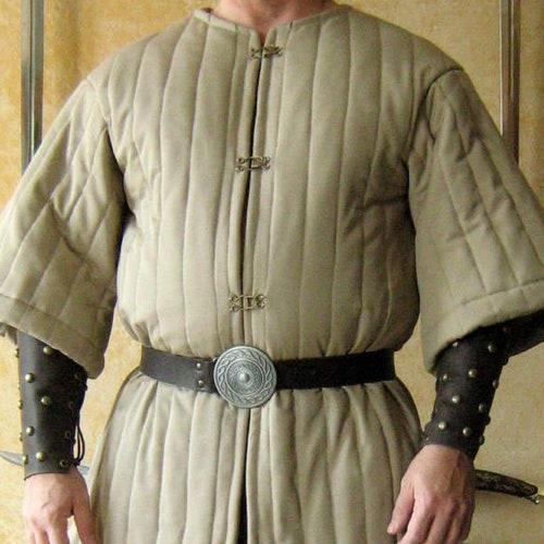 LARP Padded Gambeson Celtic Viking Armor Padded Jacket - Etsy