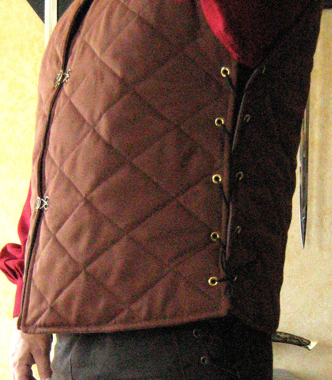 Medieval Celtic Viking Armor Padded Short Gambeson Sleeveless - Etsy