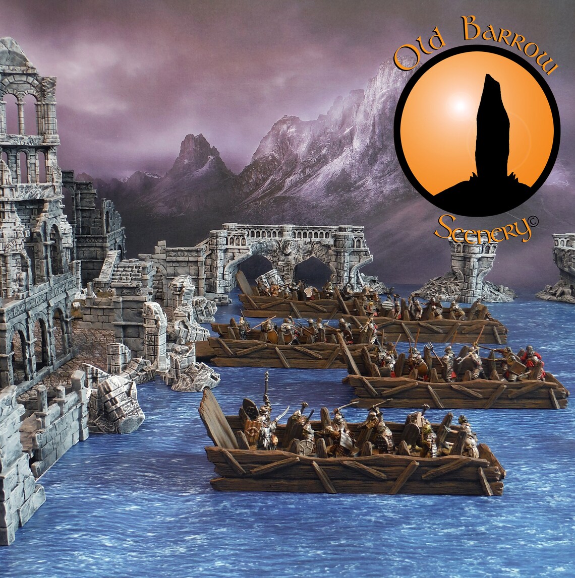 Wargame Terrain 28mm Scale Wargame RPG Miniature Scenery Set | Etsy Canada