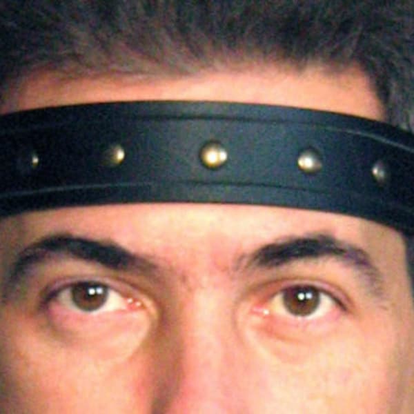 Leather Headband Medieval - Etsy