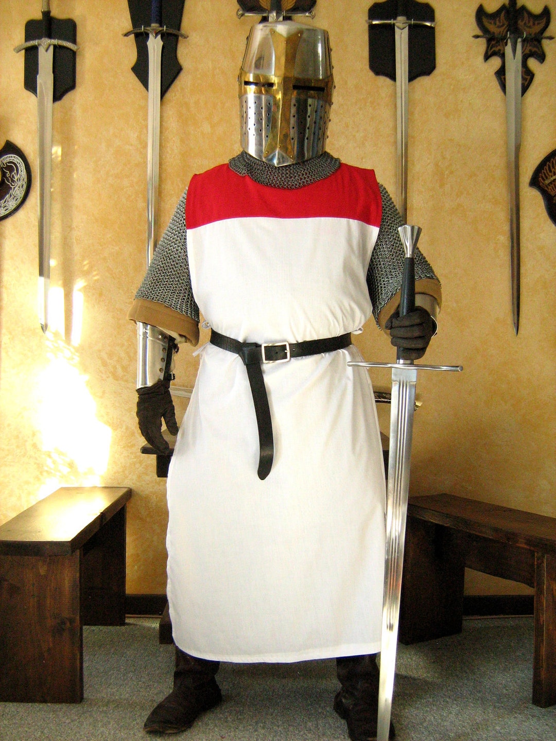 Medieval Knight Heraldry SCA Surcoat Tunic Tabard - Etsy