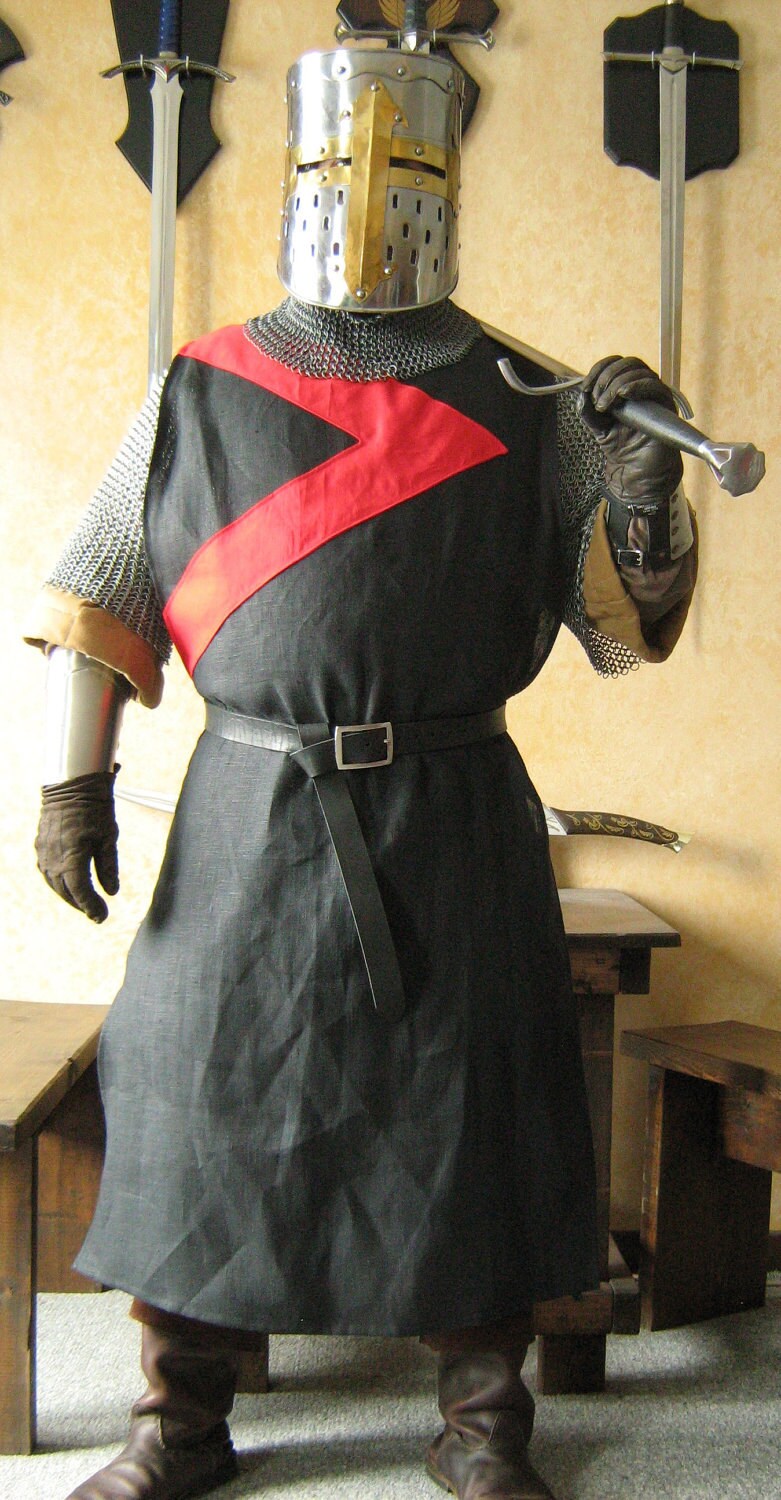 Medieval Knight Heraldry SCA Surcoat Tunic Tabard | Etsy