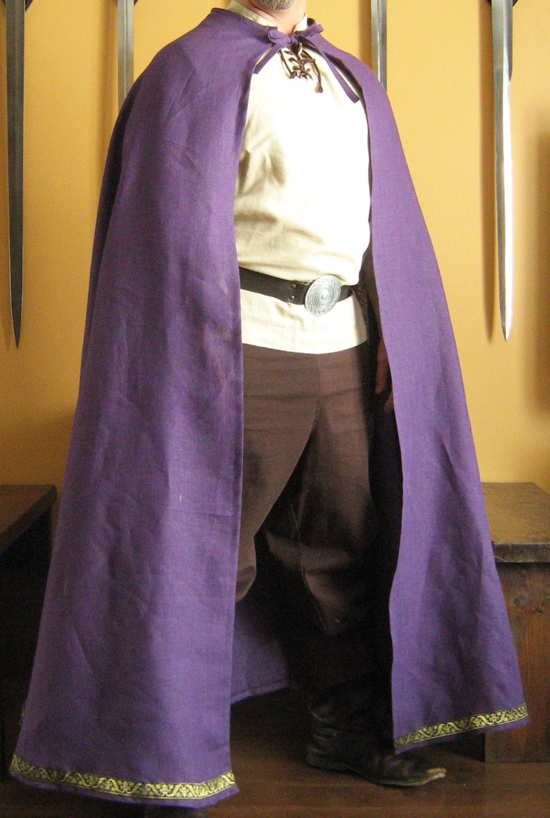 Medieval Knight Celtic Noble Cape Cloak Deluxe | Etsy