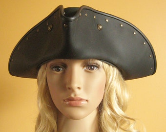 Tricorn Pirate Hat | Etsy