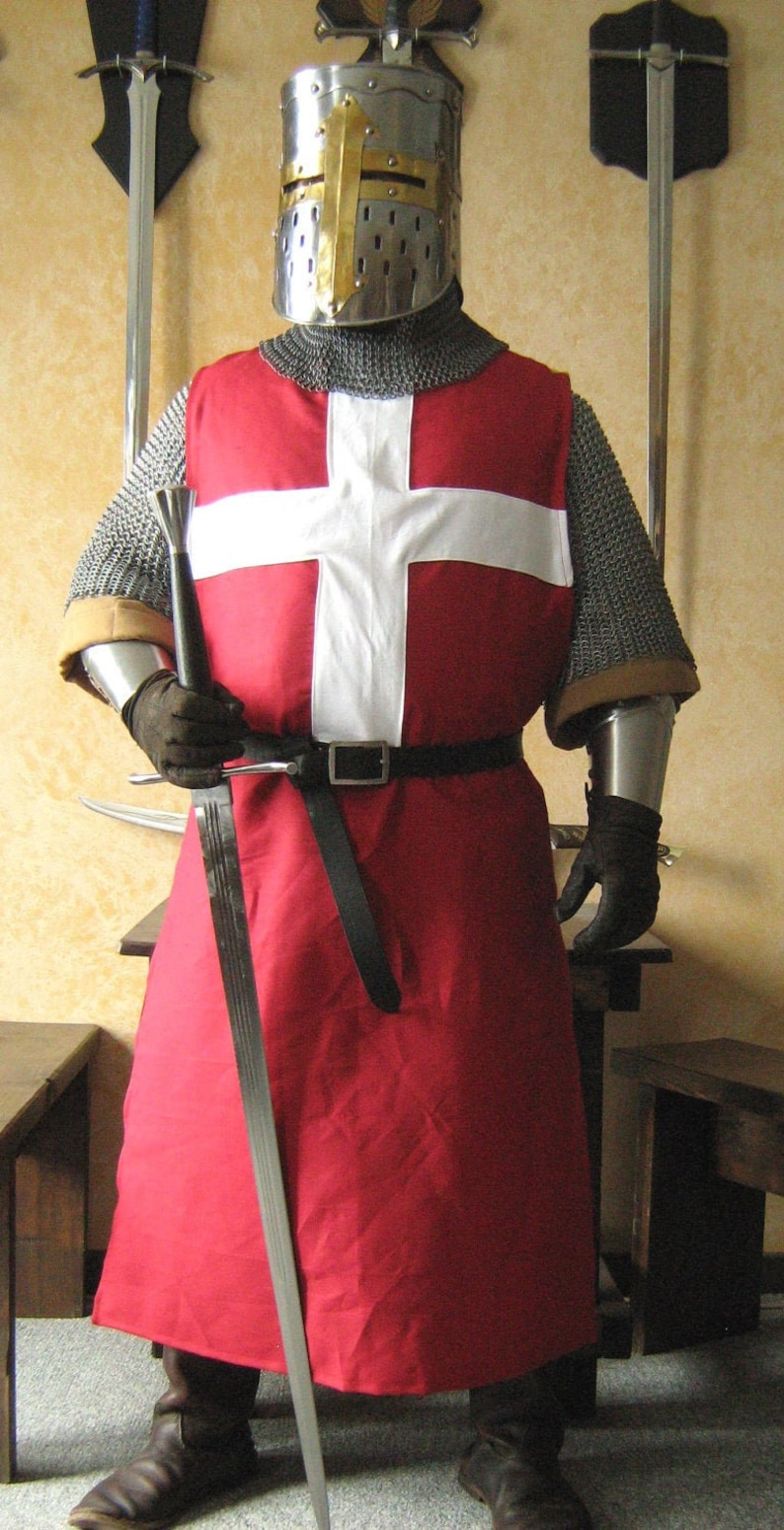 Medieval Knight Heraldry SCA Surcoat Tunic Tabard - Etsy