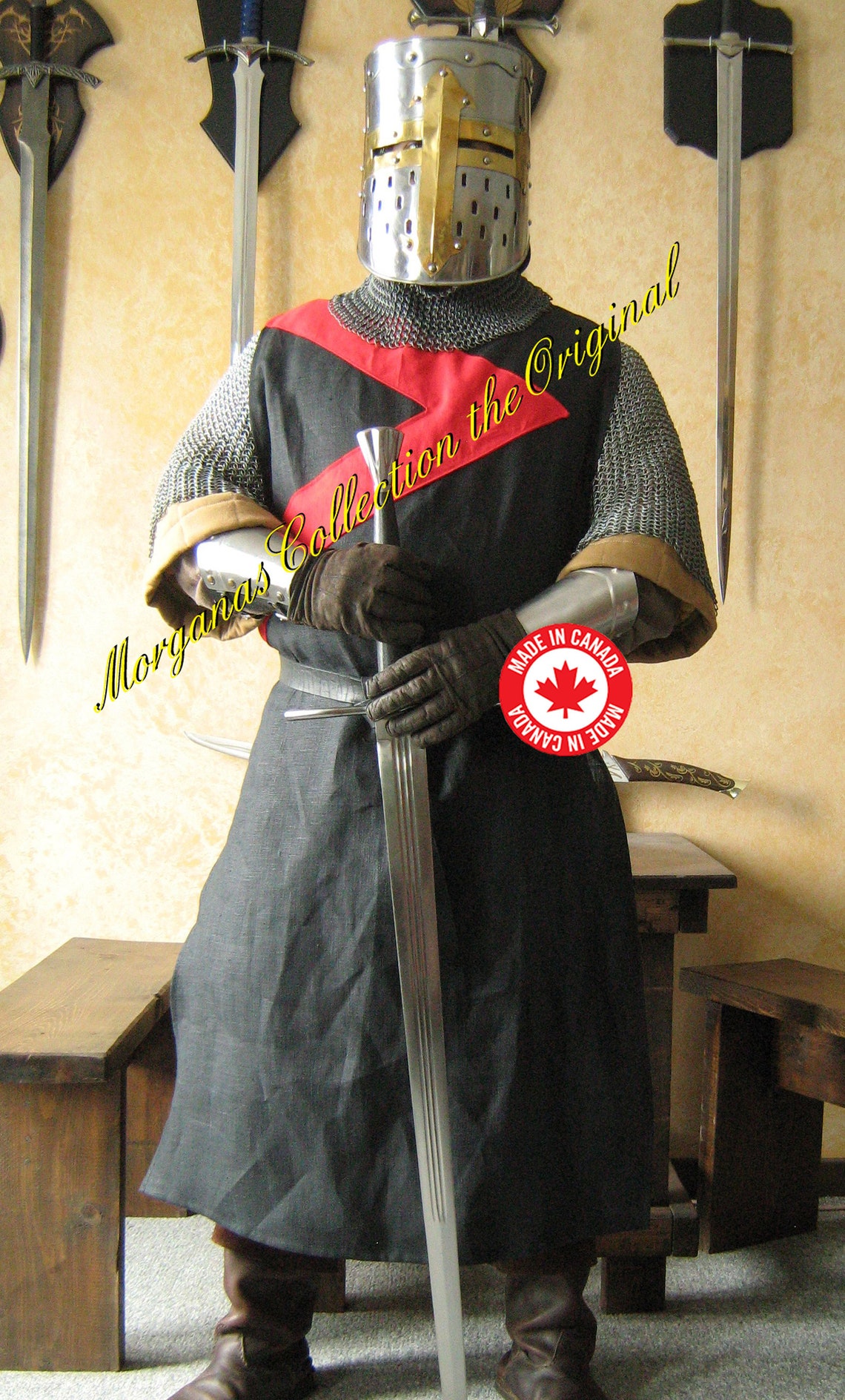 Crusader Knight Medieval Norman Knight Heraldry Surcoat Tunic | Etsy