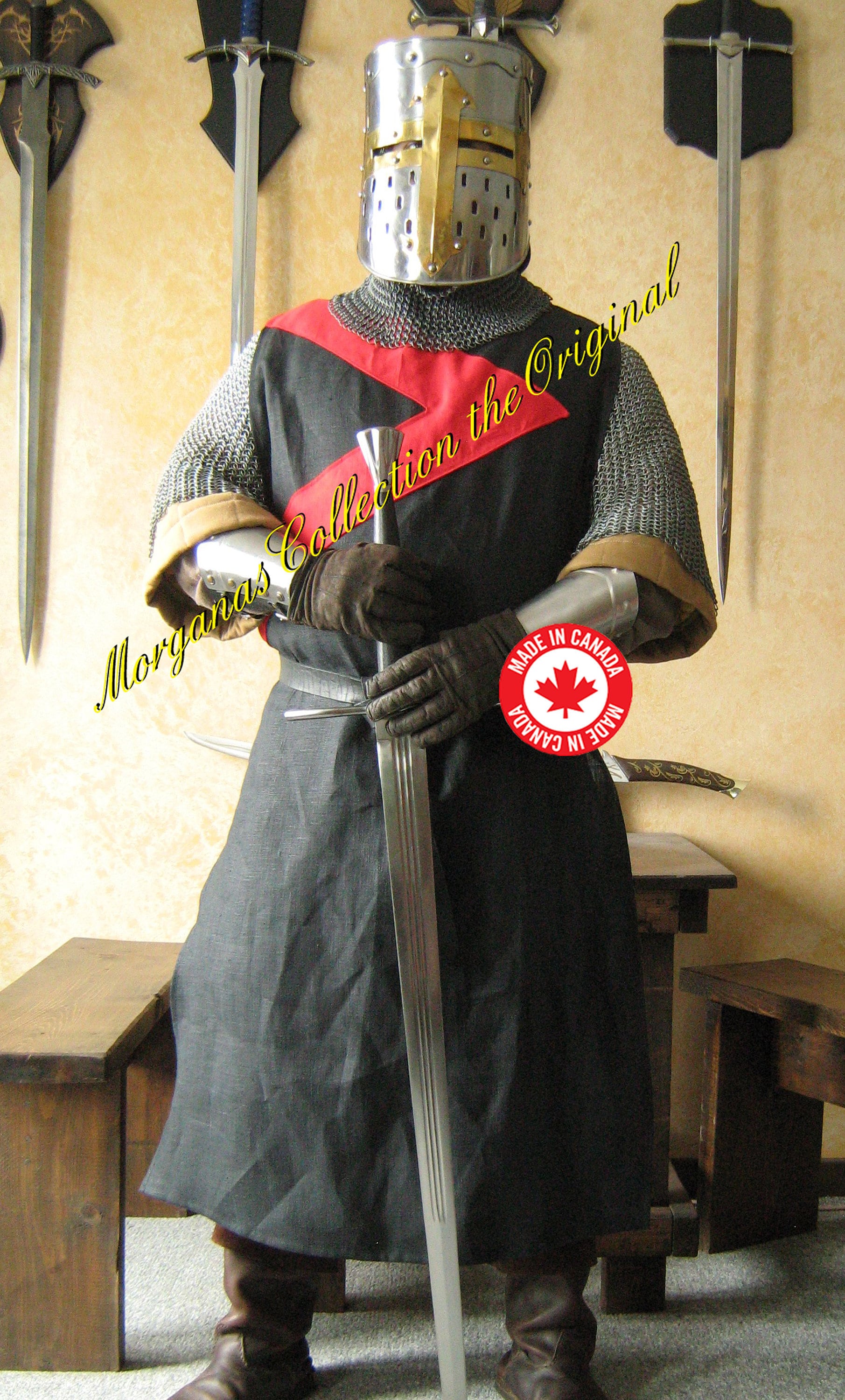 Crusader Knight Medieval Norman Knight Heraldry Surcoat Tunic | Etsy