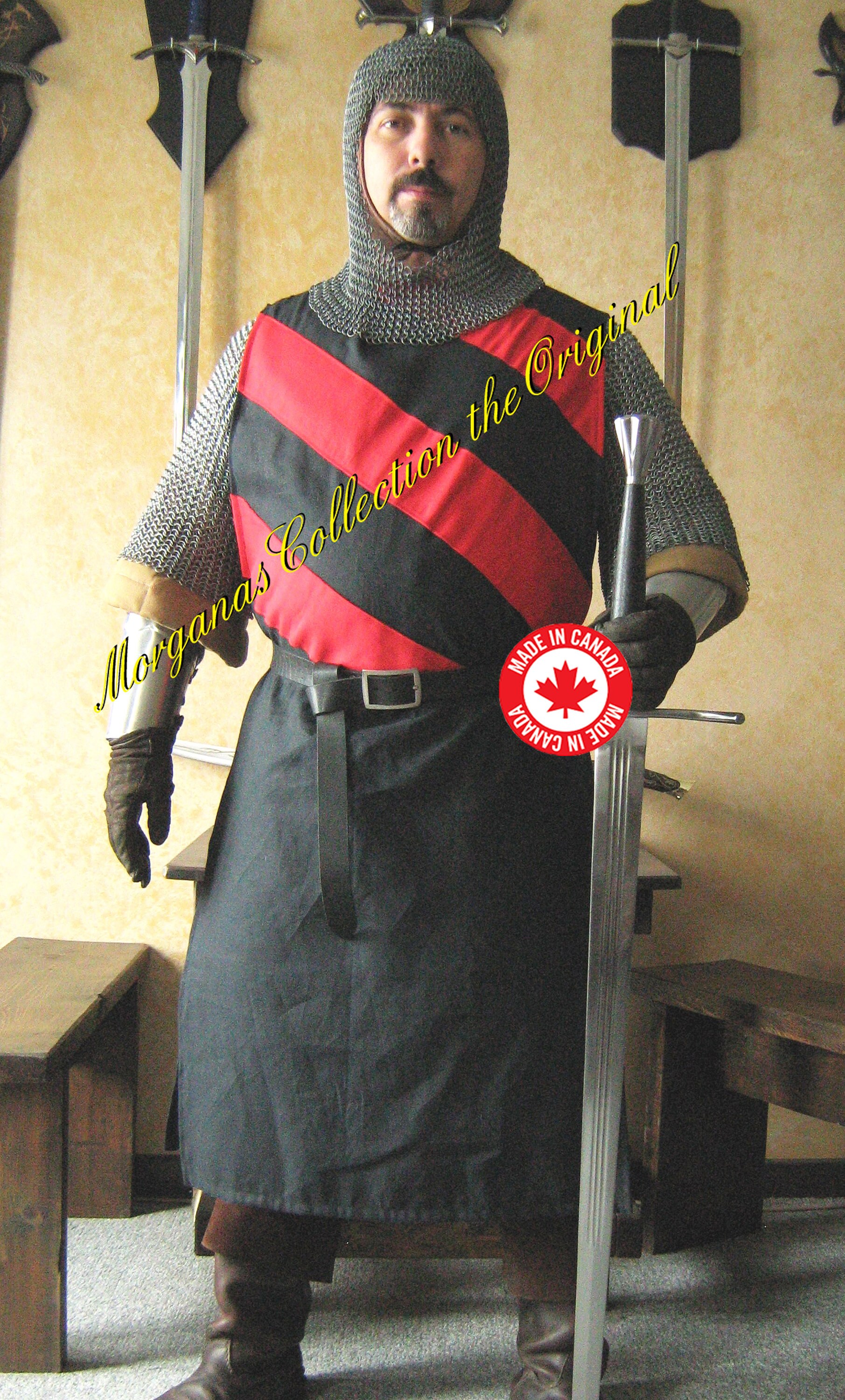 Heraldic Norman Knight Crusader Medieval Heraldry SCA Surcoat - Etsy Canada