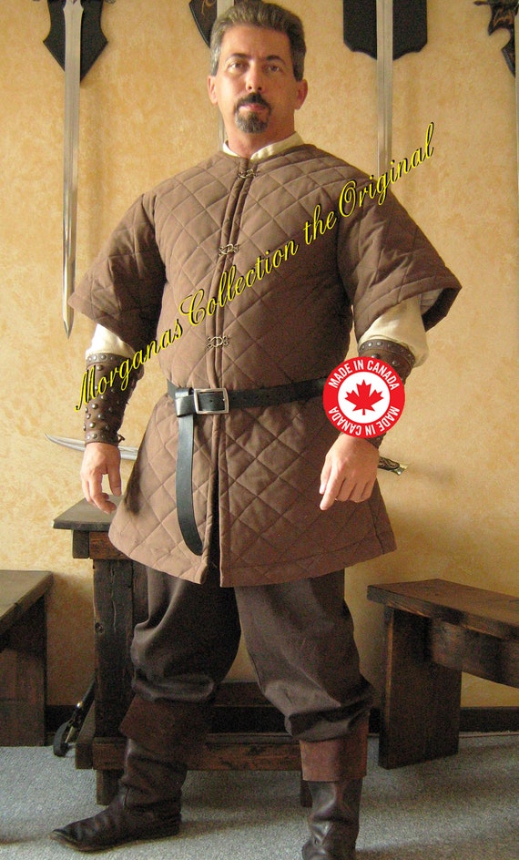 Gambeson Diamond Style Padded Armor Jacket Chainmail Knight | Etsy Canada