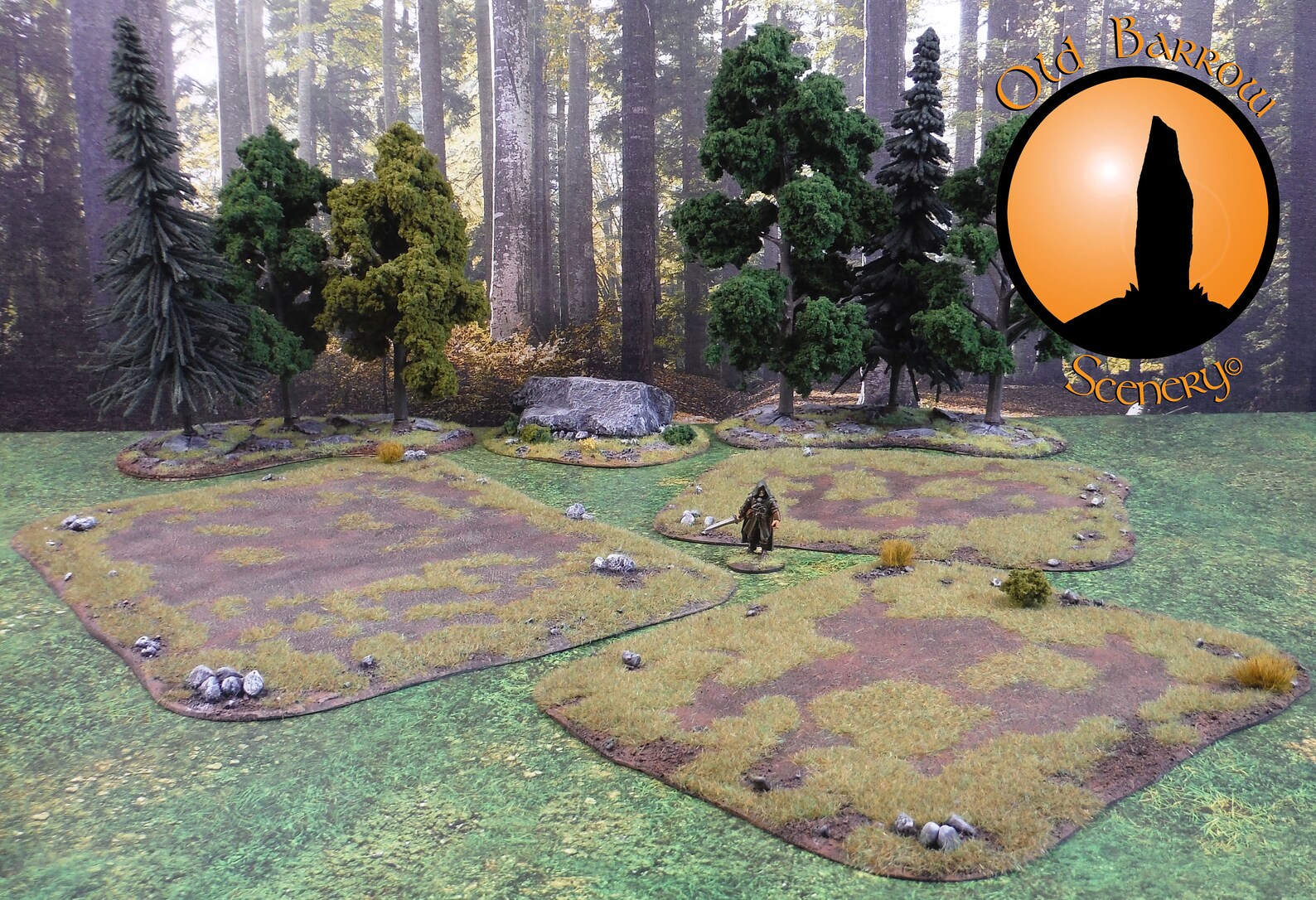 Wargame Terrain 28mm Scale Wargame RPG Miniature Scenery Set | Etsy