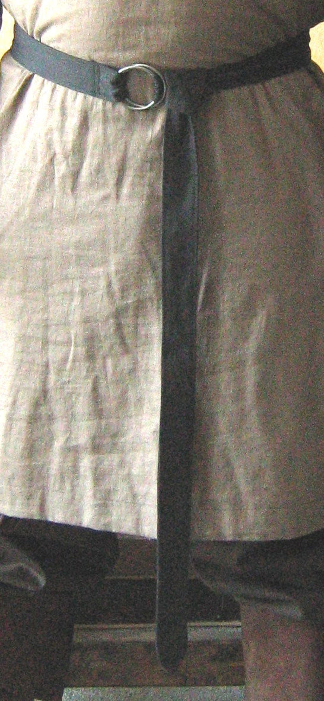 Medieval Knight Long Belt With Metal Ring Buckle - Etsy