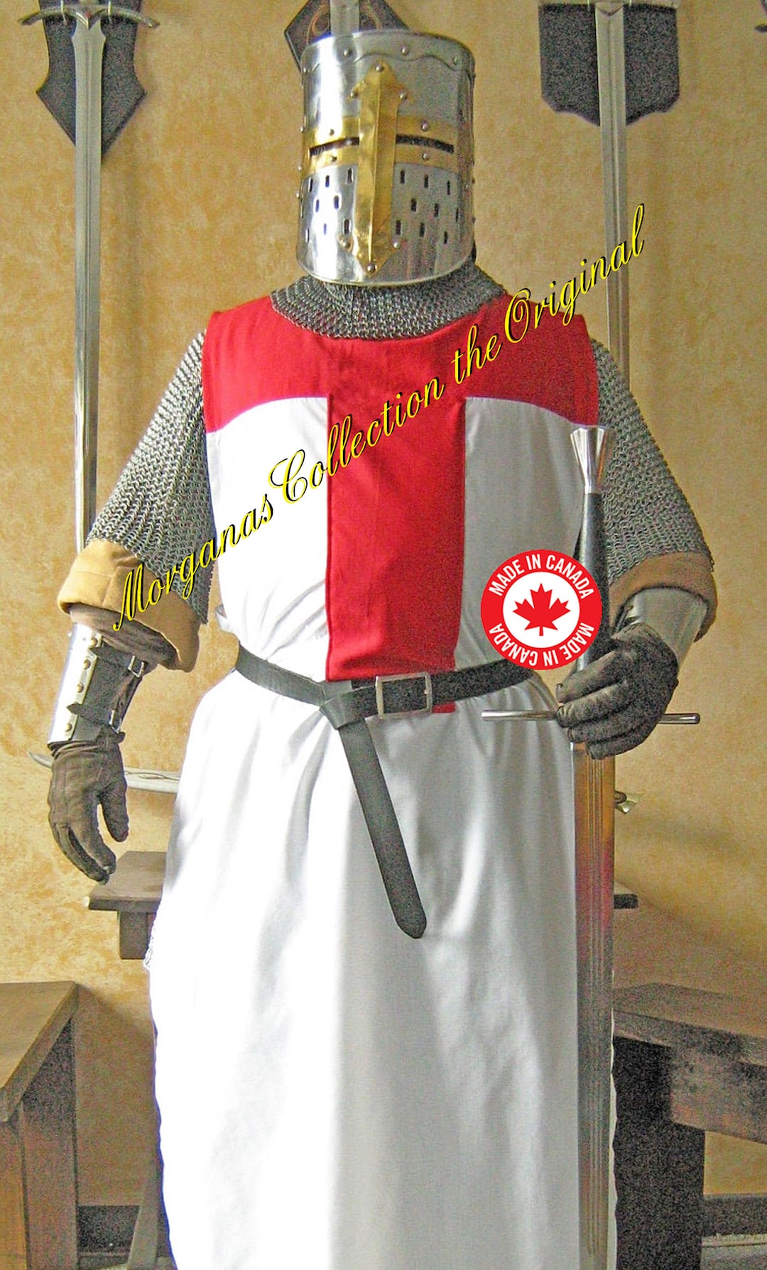 Medieval Teutonic Knight Heraldry SCA Surcoat Tunic Tabard Norman ...