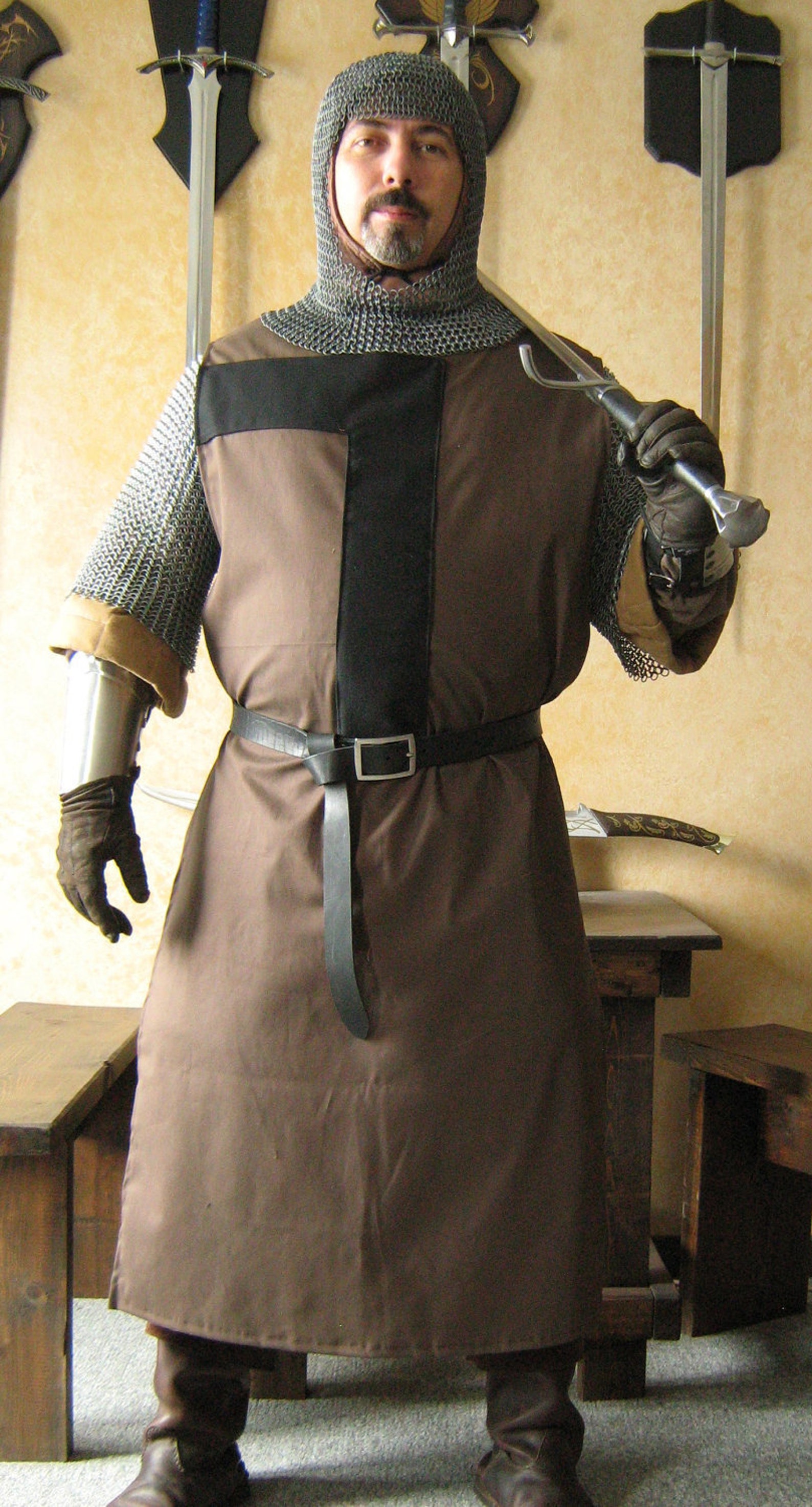 Medieval Knight Heraldry SCA Surcoat Tunic Tabard | Etsy