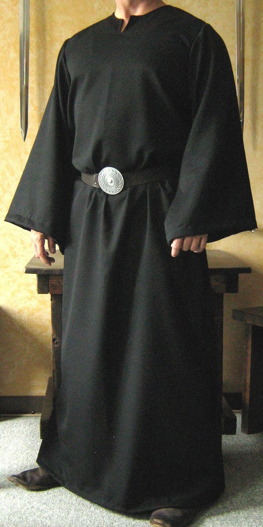Medieval Celtic Viking Monk Wizard Robe - Etsy Canada