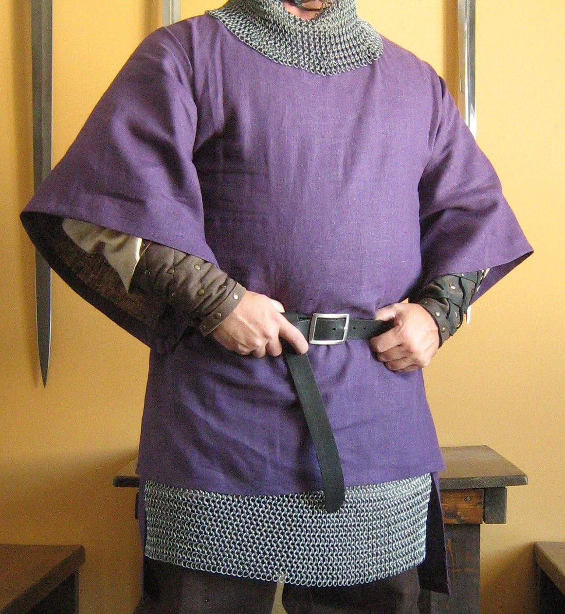 Medieval Knight Men-at-arms Short Surcoat - Etsy