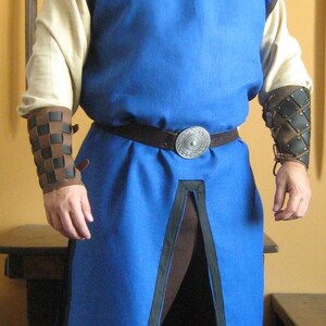 Medieval Celtic Viking Wizard Assassin Hooded Surcoat | Etsy