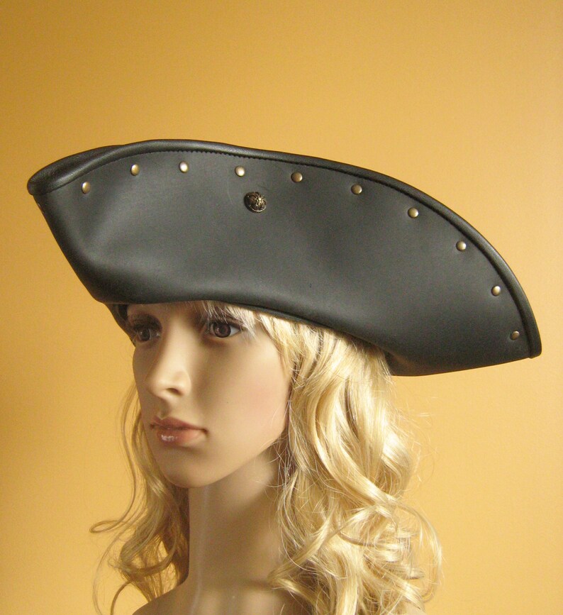 Pirate Hat Renaissance SCA LARP Medieval Tricorn Pirate - Etsy