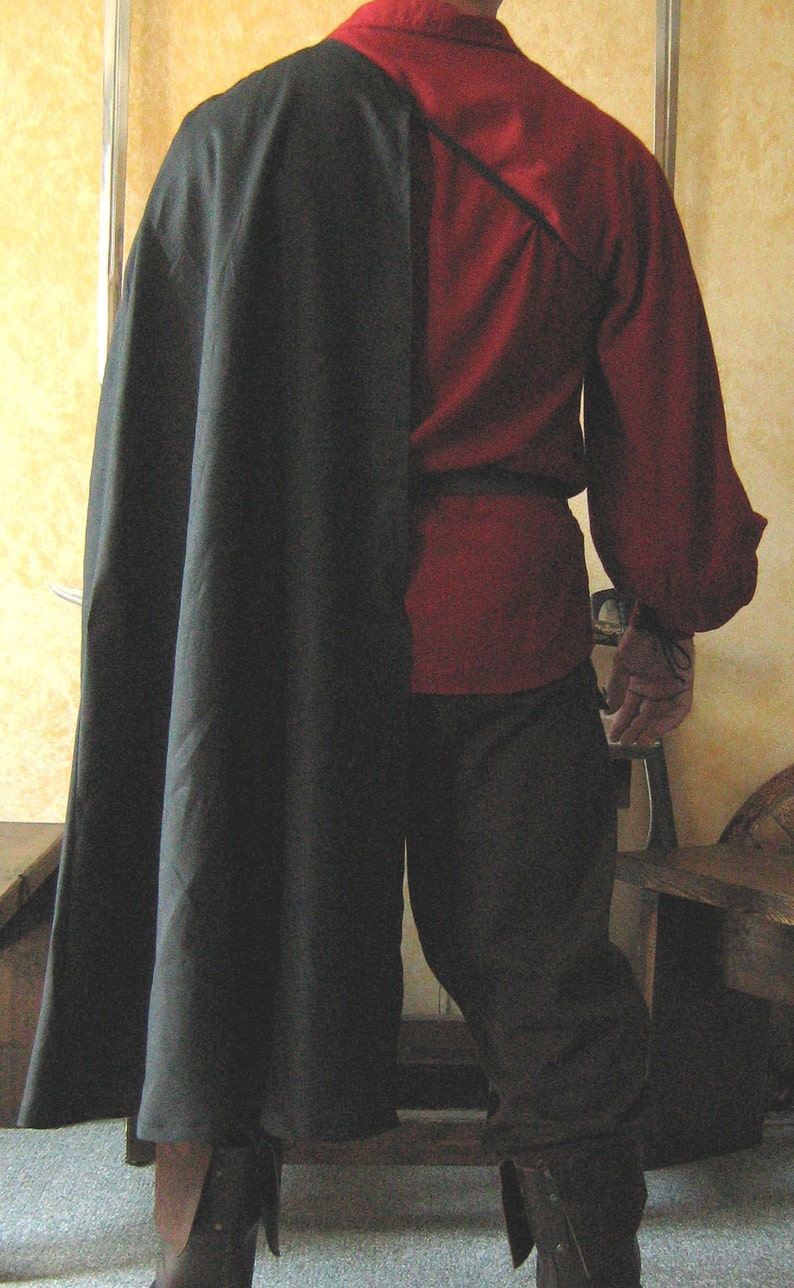 Medieval Celtic Noble Renaissance Half Cloak Cape - Etsy UK