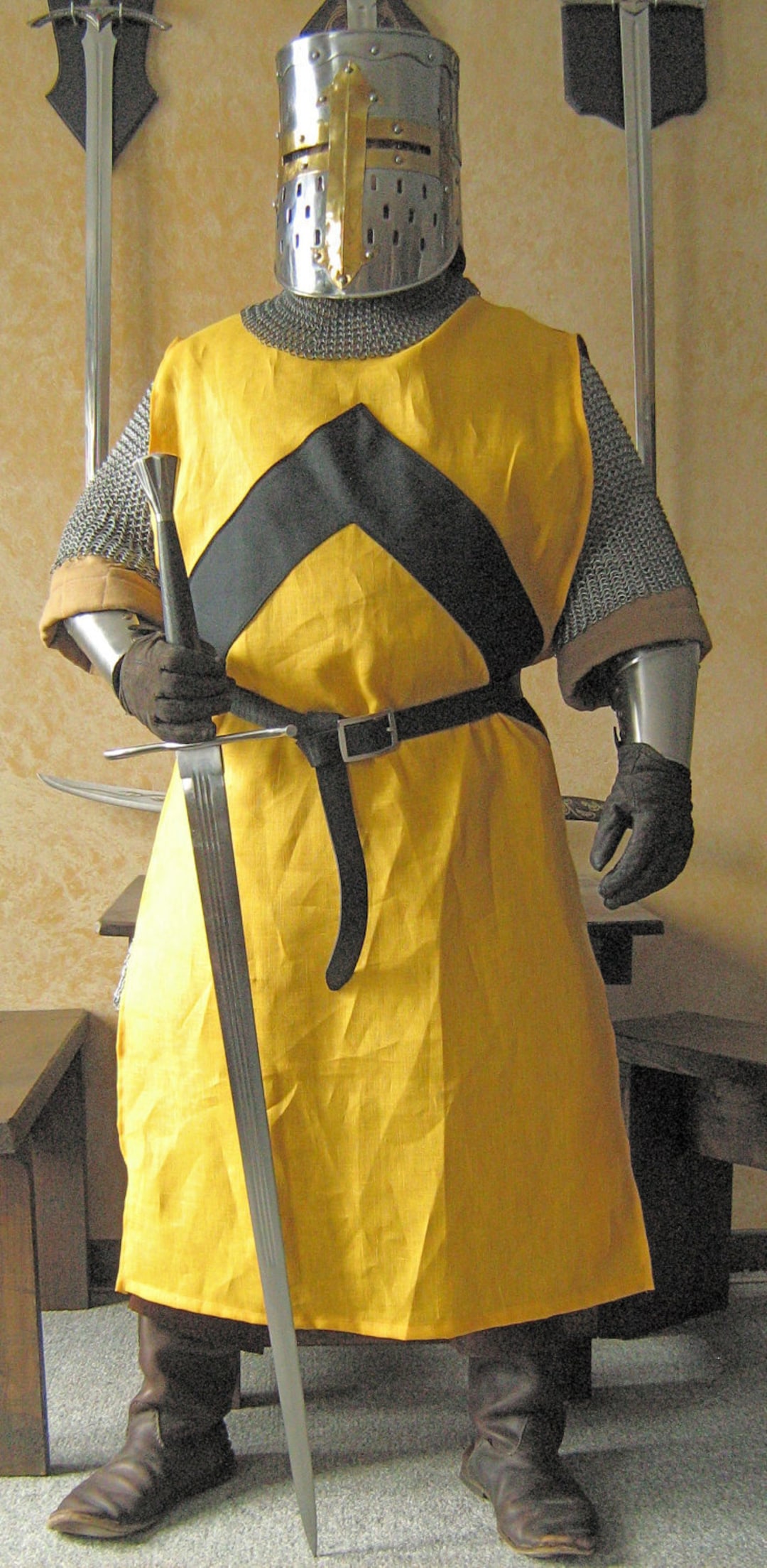 Medieval Knight Heraldry SCA Surcoat Tunic Tabard - Etsy