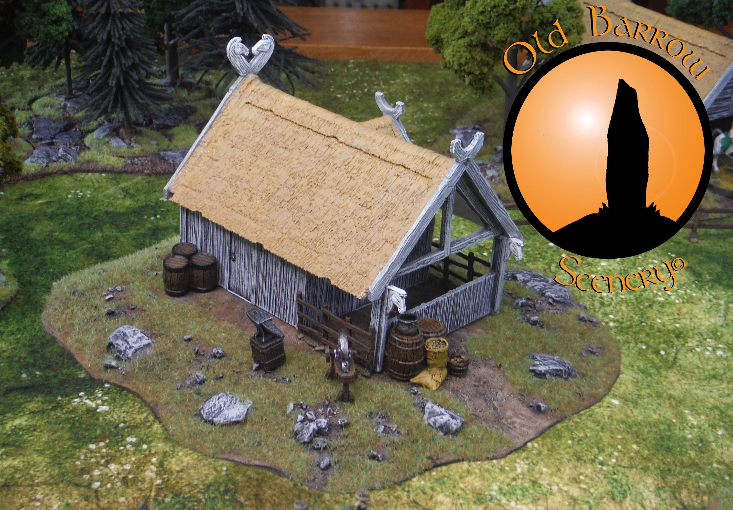 Wargame Terrain 28mm Scale Wargame RPG Miniature Scenery | Etsy