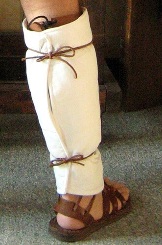 LARP Padded Leg Protector Medieval Gladiator Roman Armor Leg - Etsy