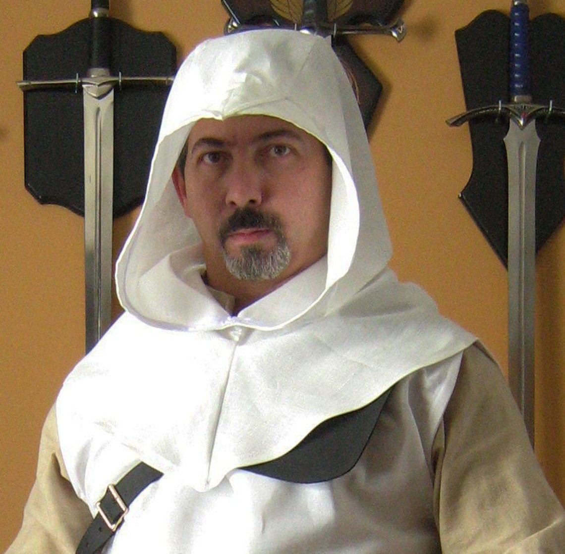 Medieval Celtic Peasant Monk Assassin Style Hood - Etsy
