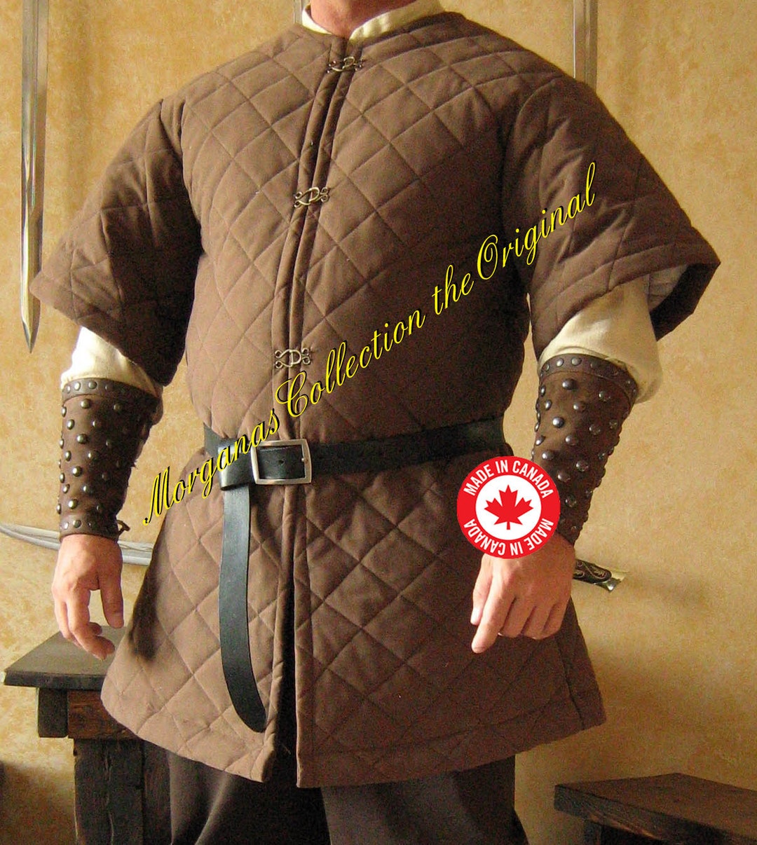 Viking Padded Gambeson Armor Padded Jacket Medieval Costume Knight - Etsy