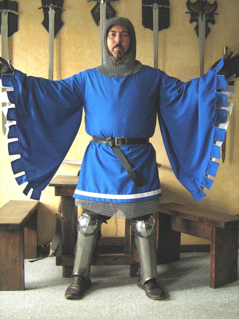 Medieval Knight Men-at-arms Short Surcoat Deluxe | Etsy