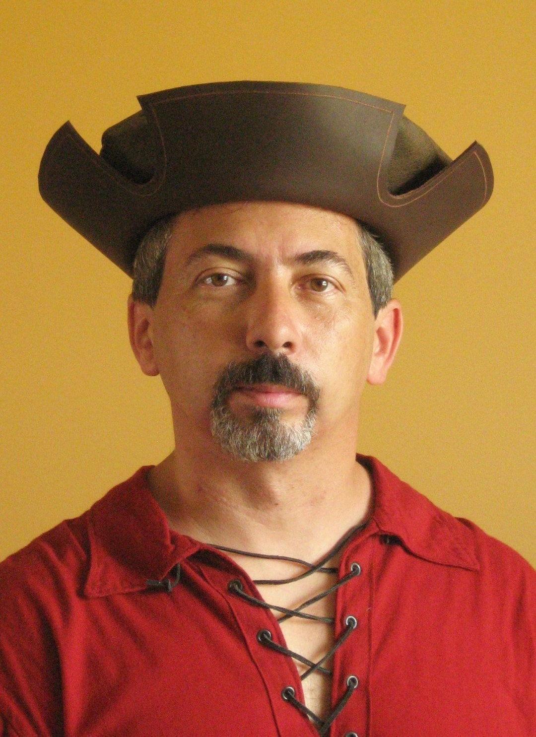 Medieval Celtic Renaissance SCA Larp Borgias Empire Troops Leather Hat ...