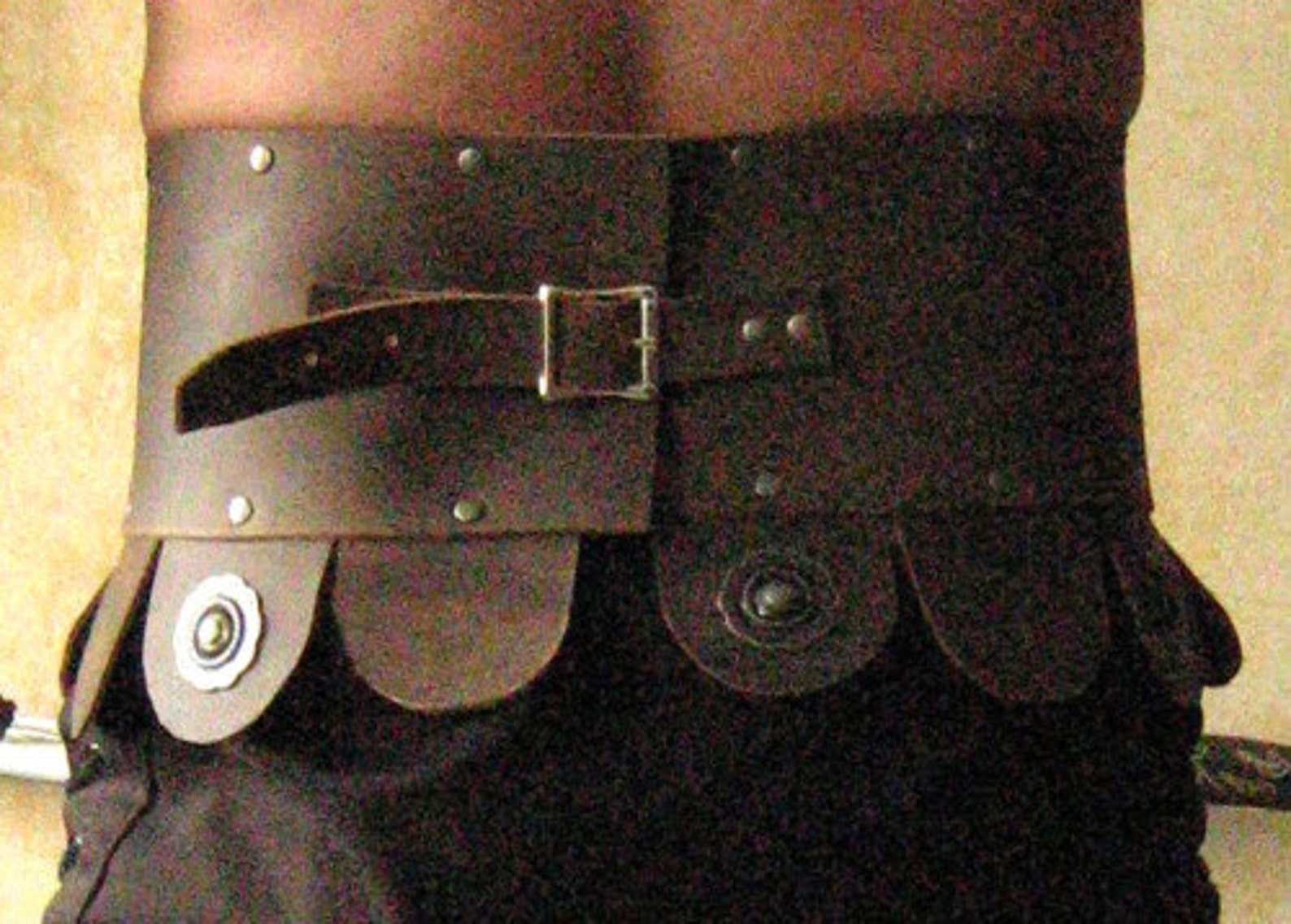 Medieval Spartacus Crixus Gladiator Large Leather Belt Armor - Etsy
