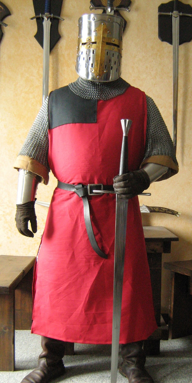 Medieval Knight Heraldry SCA Surcoat Tunic Tabard - Etsy