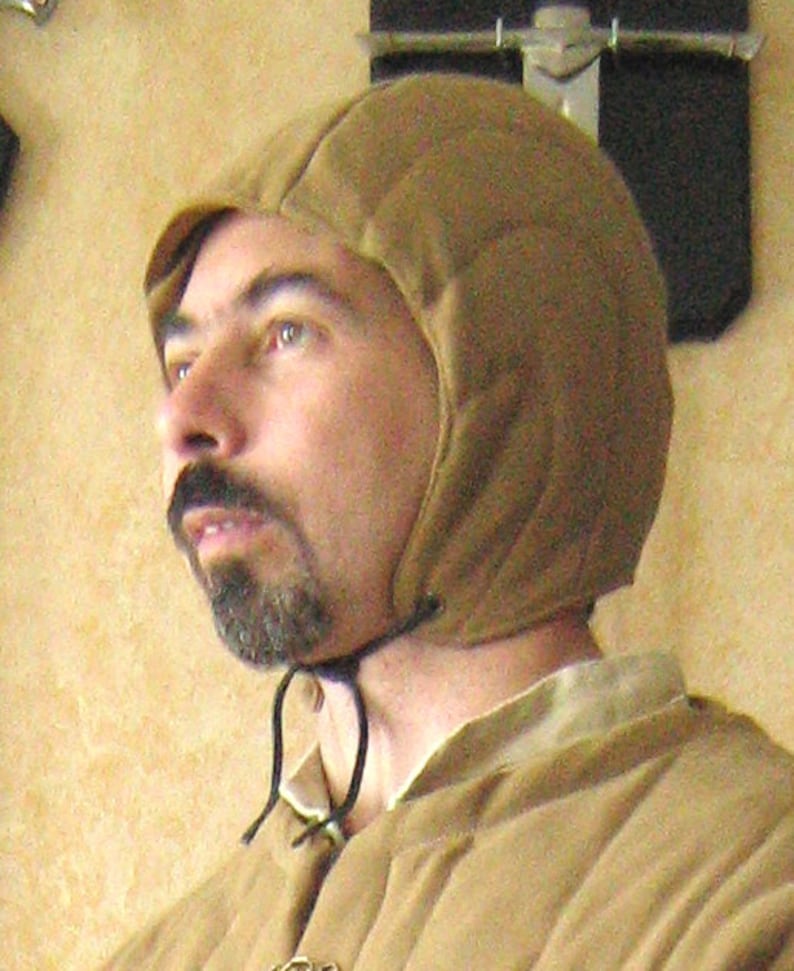 Medieval Celtic SCA Viking Gambeson Padded Head Cap - Etsy UK