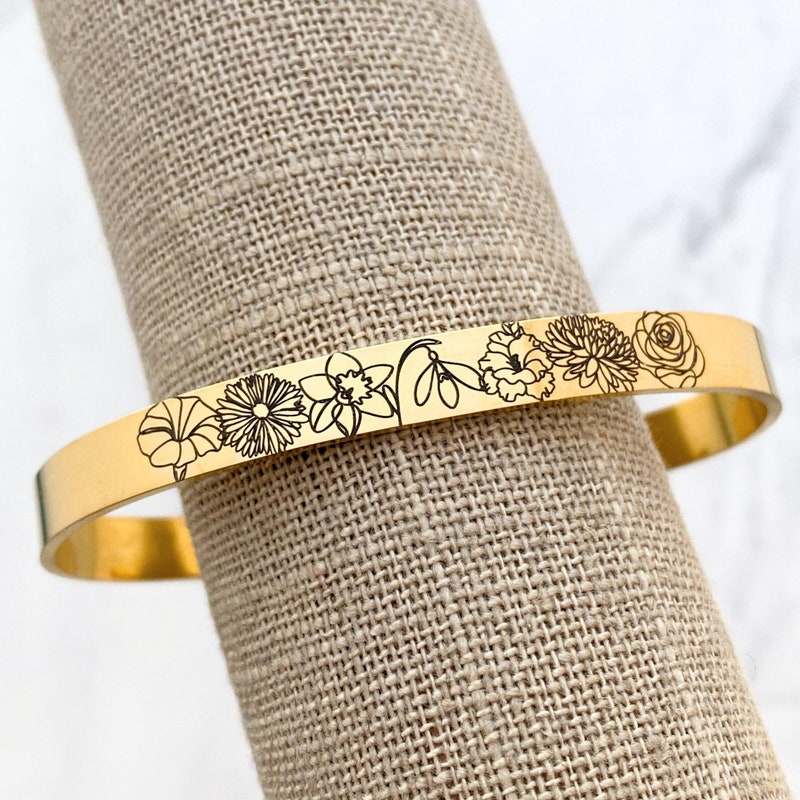 Birthday Month Bangles - Etsy