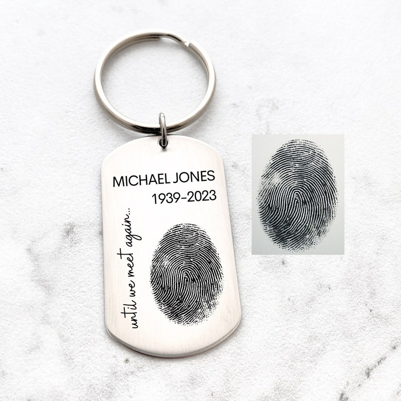 Fingerprint Keepsake - Etsy