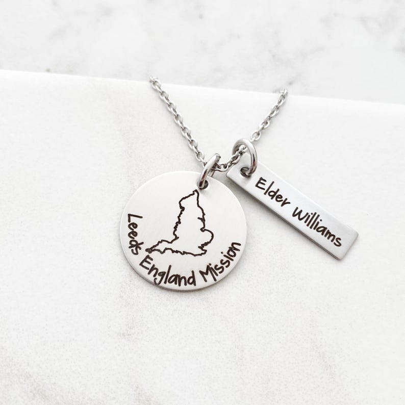 Personalized Missionary Necklace - LDS Missionary Jewelry - State ...