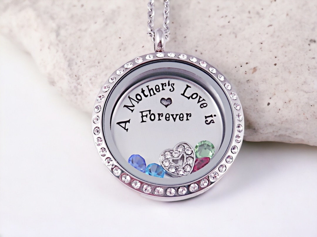 Personalized A Mother's Love is Forever - Engraved Stainless Steel ...