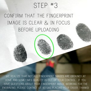 Personalized Thumbprint Memorial Keychain - Always in Our Hearts - Name ...