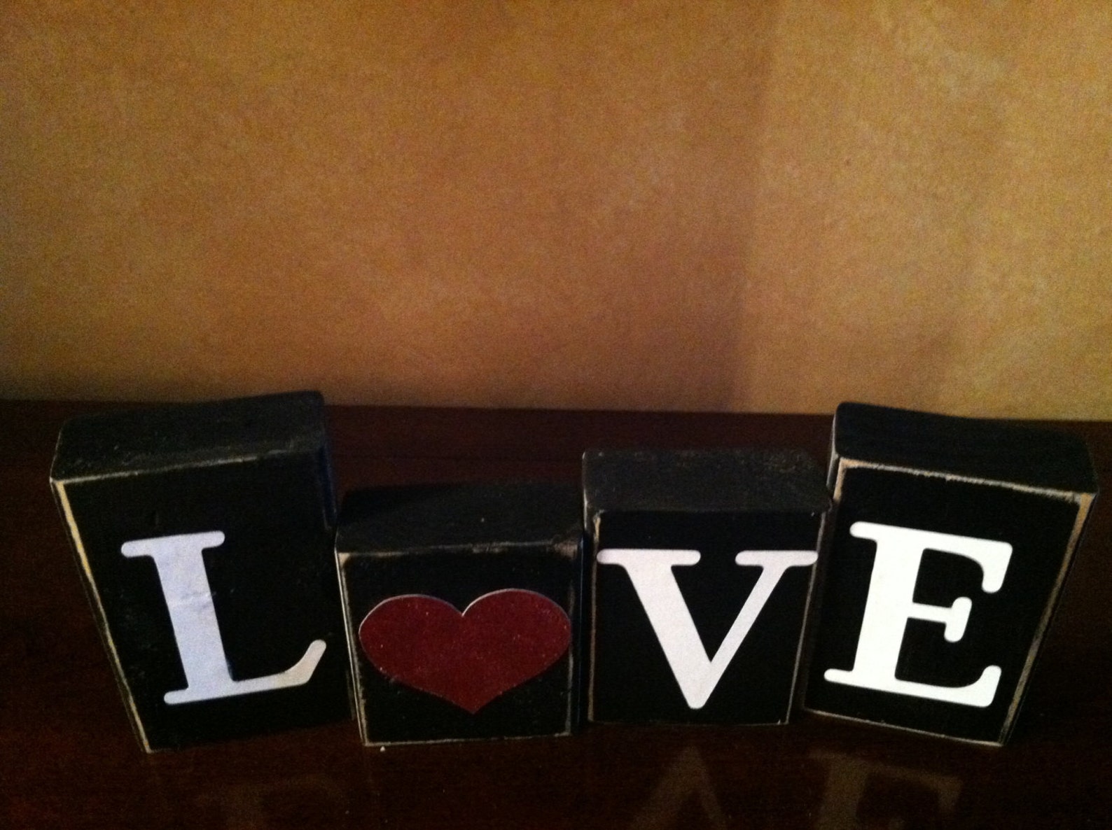 Valentine's Day Decor, Wood LOVE Blocks, Love Sign, Valentines Day ...