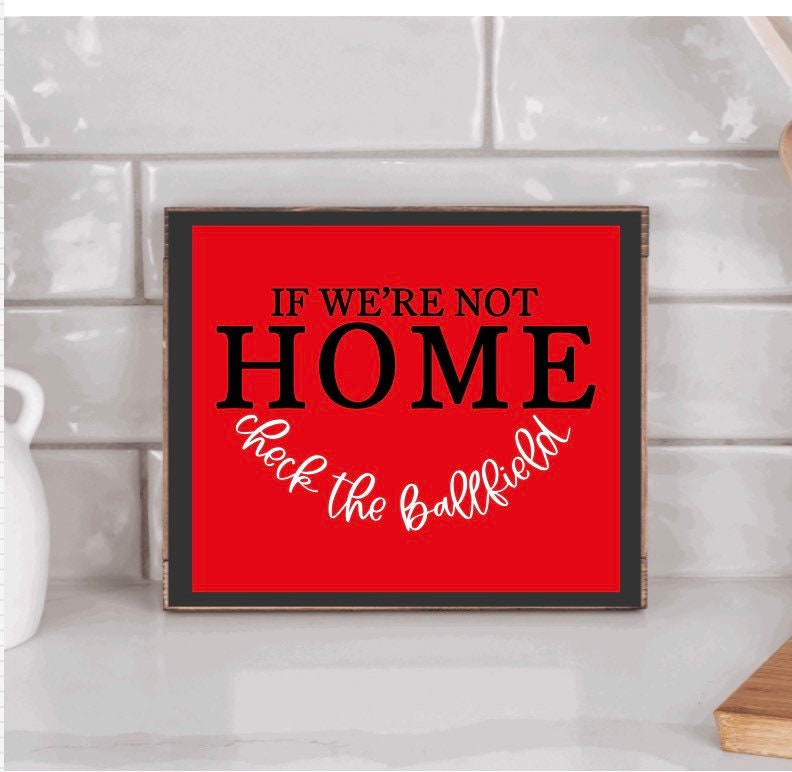Baseball Decor, Spring Decor, Baseball Sign, Tiered Tray Decor, Mini ...
