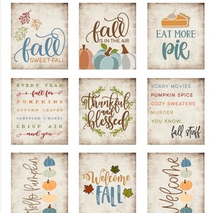 Fall Decor, Thanksgiving Decor, Fall Signs, Tiered Tray Decor, Mini ...